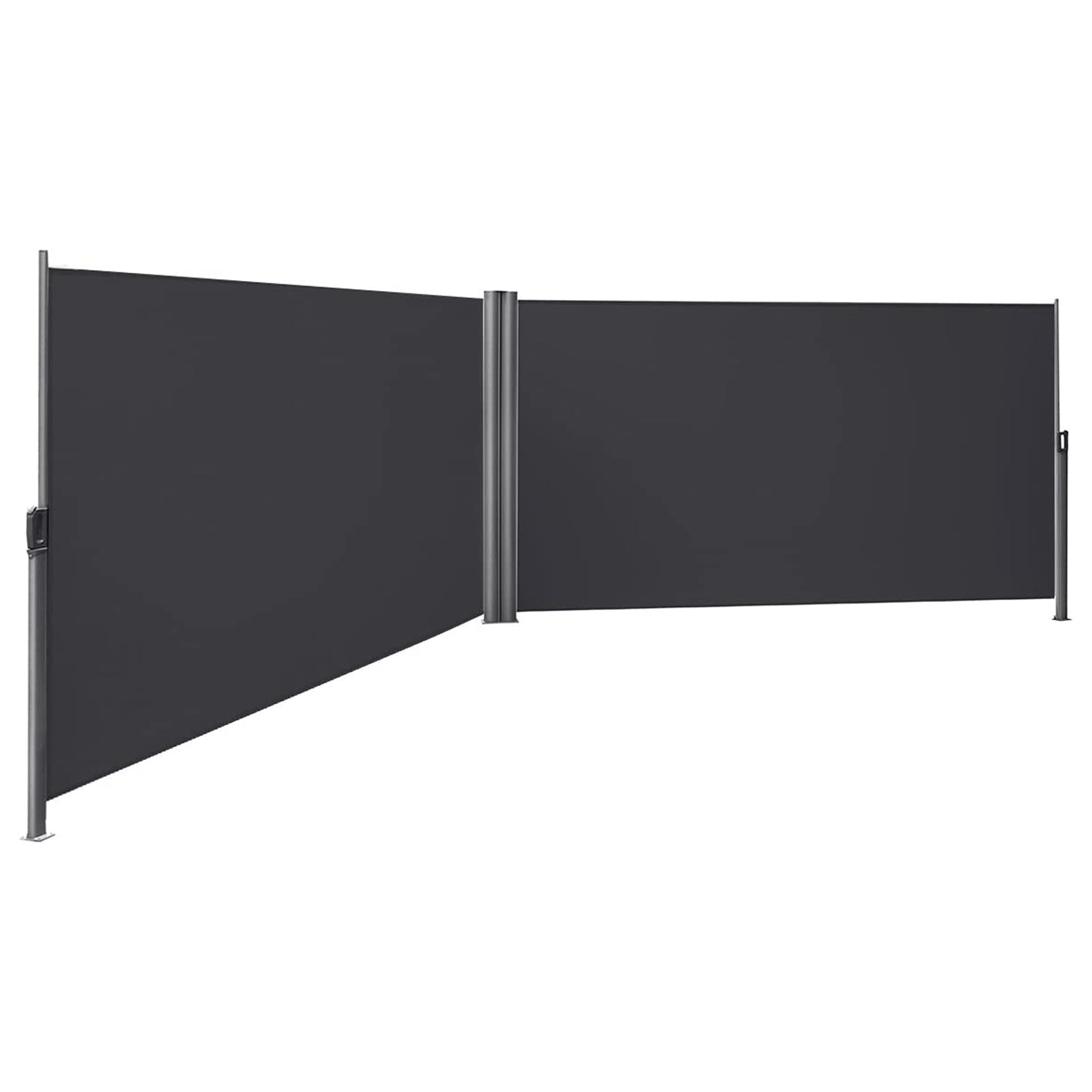 Bočná výsuvná markíza 180 x 600 cm, dymovo šedá – Vashome.sk