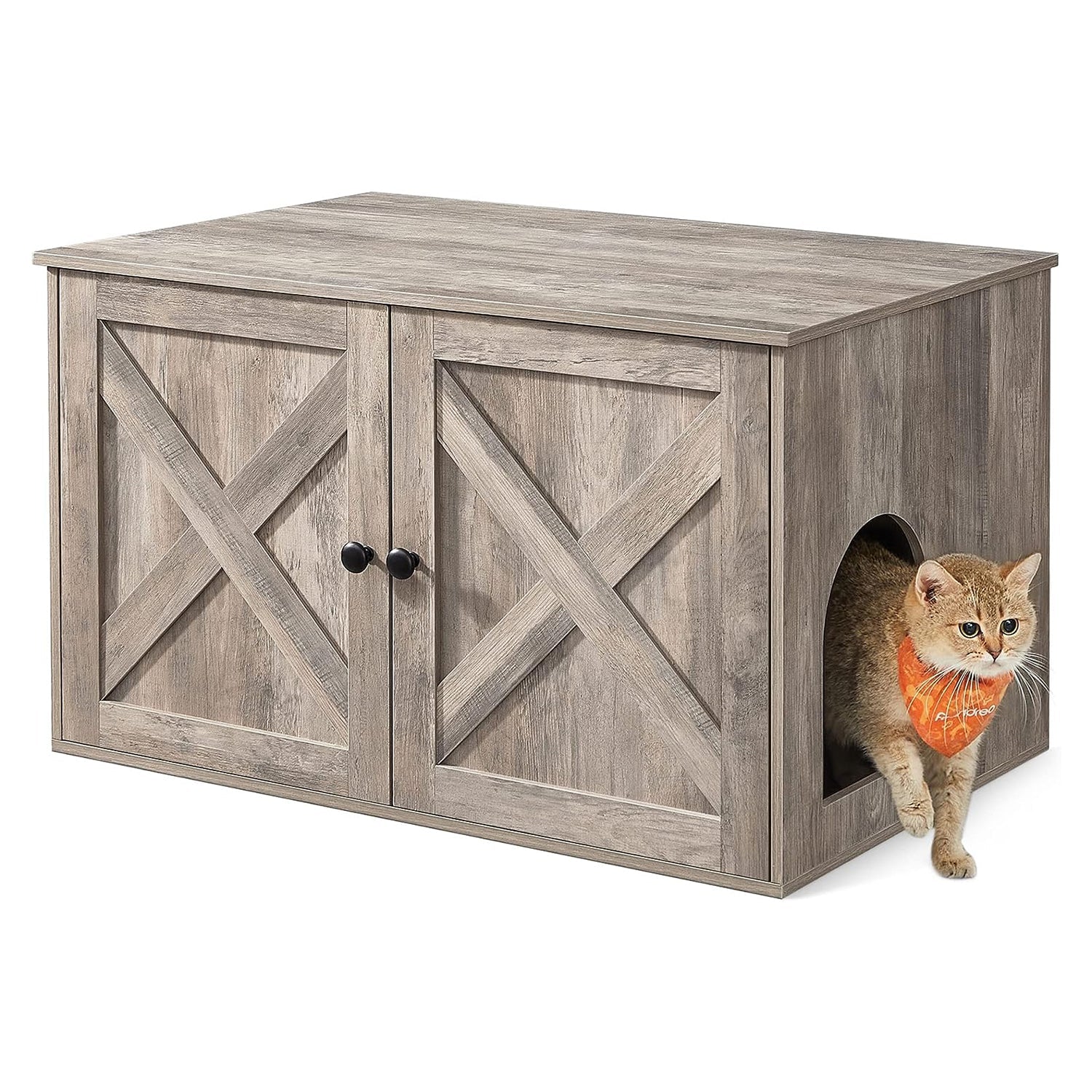 Podstielka pre mačky, skrinka na toaletu pre mačky, greige – Vashome.sk